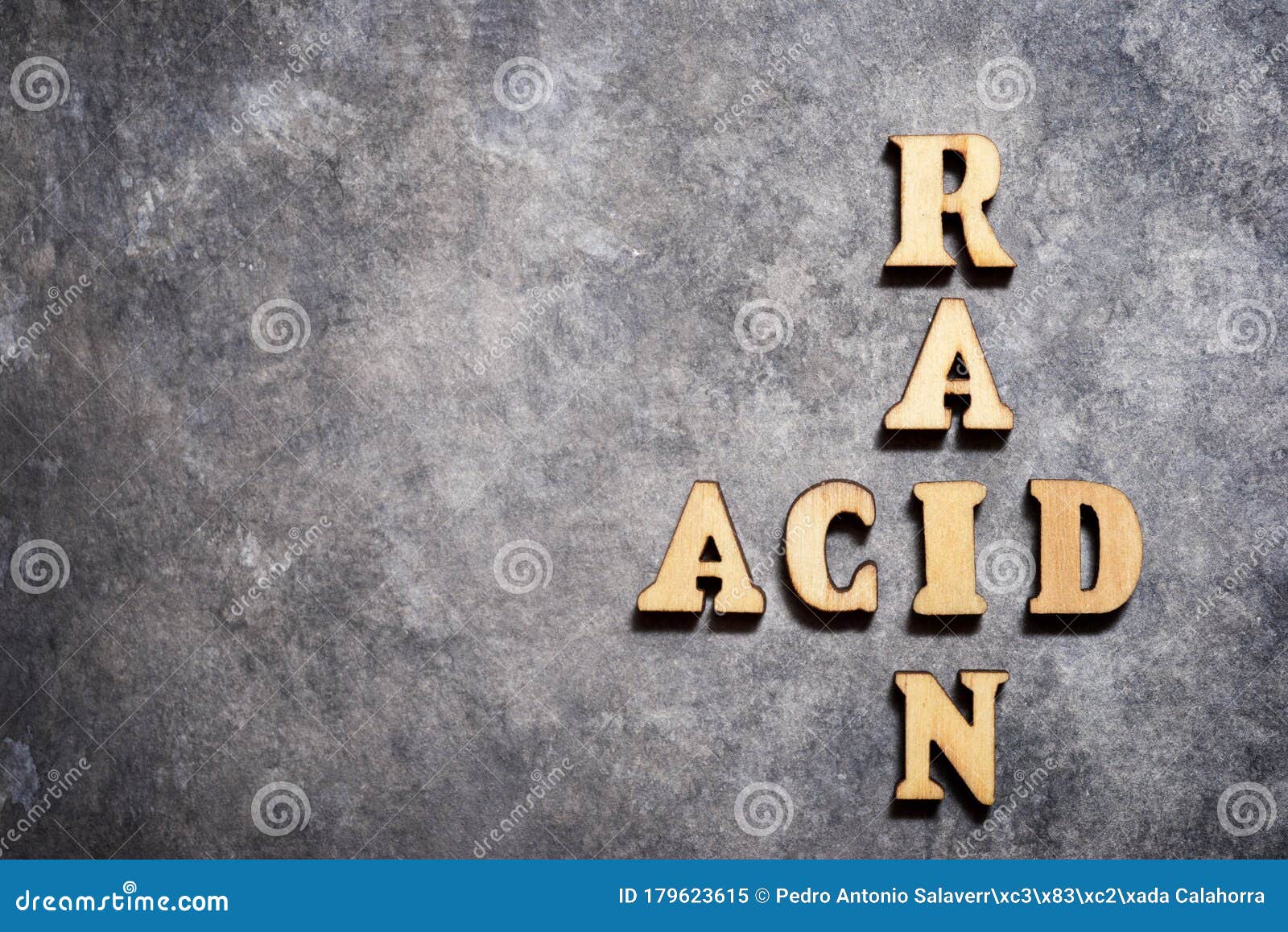 Acid rain text stock image. Image of innovation, conceptual - 179623615