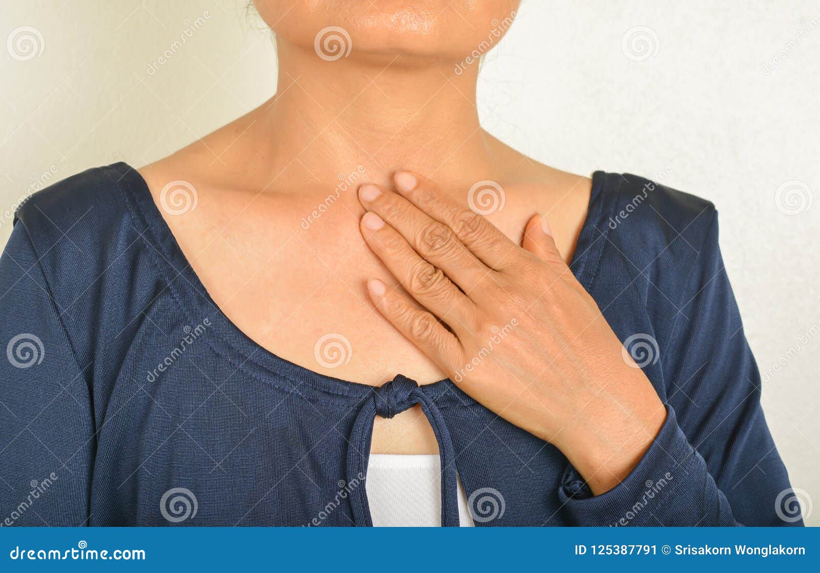 Acid reflux in old women stock image. Image of diet - 125387791