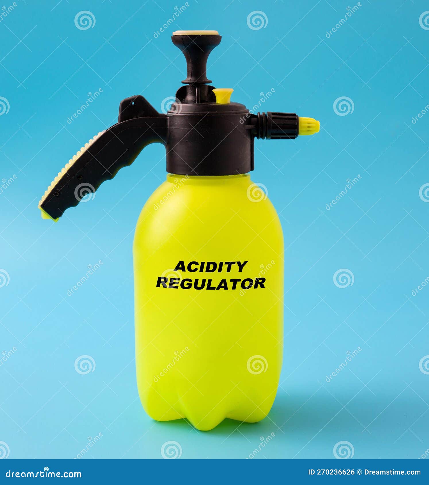 Acidity Regulator Agricultural Chemicals in in a Plastic Spray Stock ...