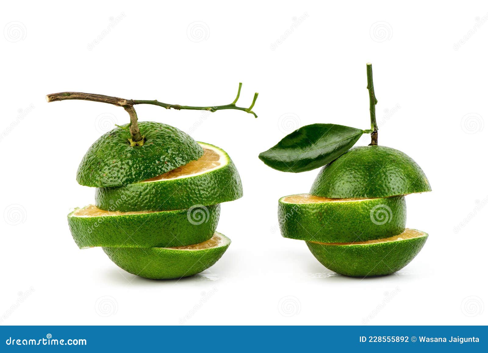 Acidless Orange Fruits Isolated on White Background Stock Photo - Image ...