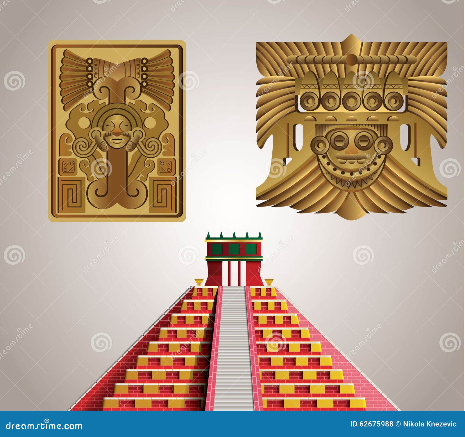 Mayan Symbols Stock Illustrations – 364 Mayan Symbols Stock ...