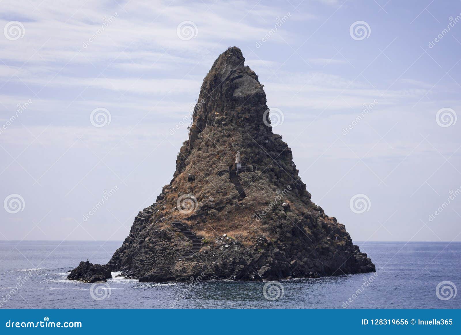 Acitrezza Rocks of the Cyclops, Sea Stack Faraglione Grande in Catania ...