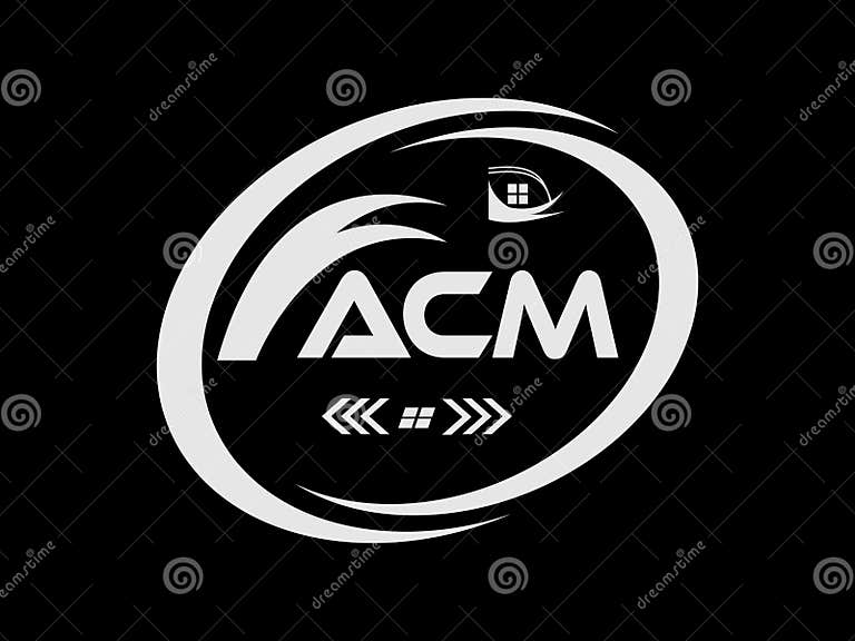 ACM Letter Logo Design. ACM Simple and Modern Monogram Logo Stock ...