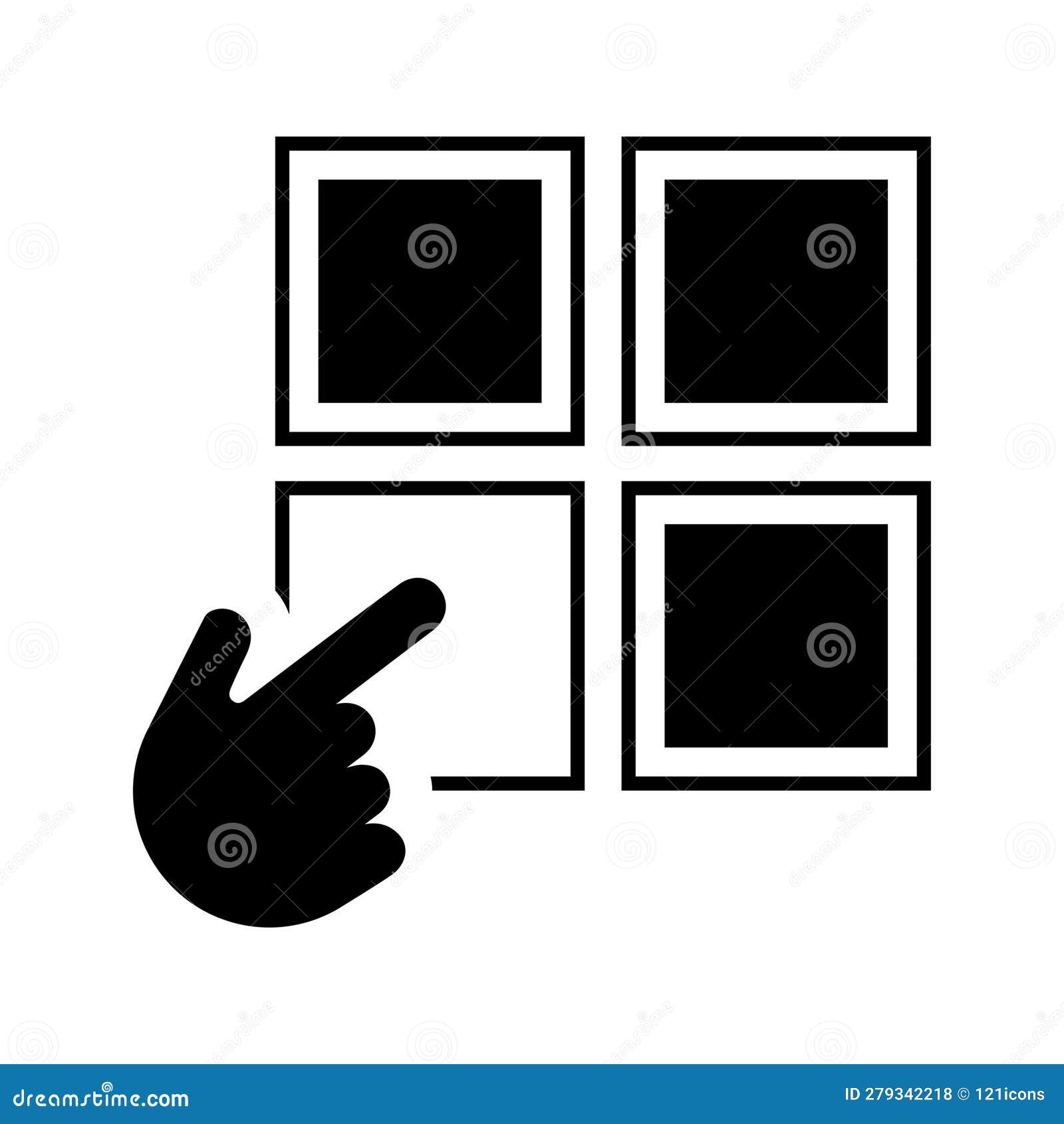 Acme, completeness icon stock illustration. Illustration of fullness ...