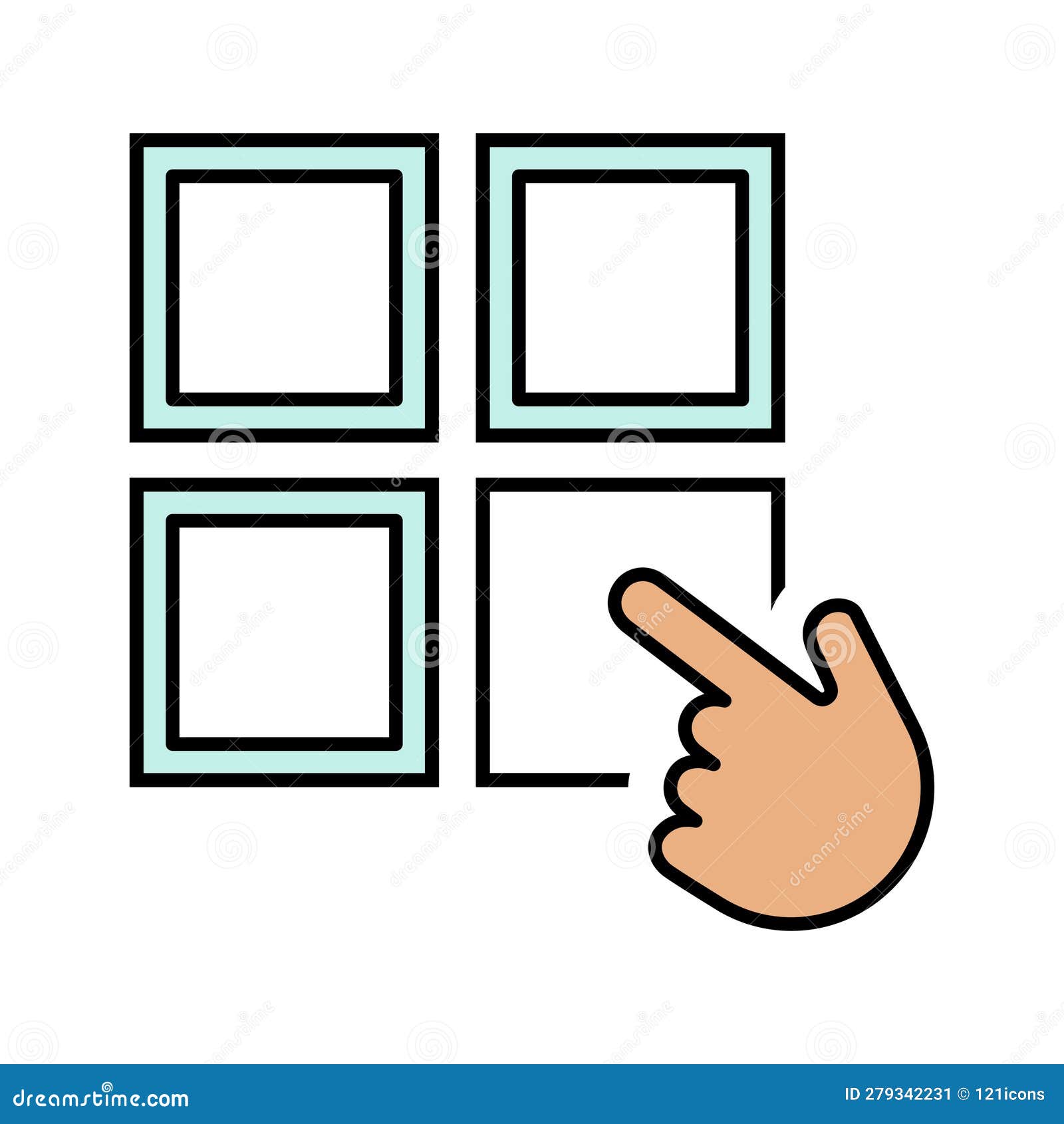 Acme, completeness icon stock illustration. Illustration of silhouette ...