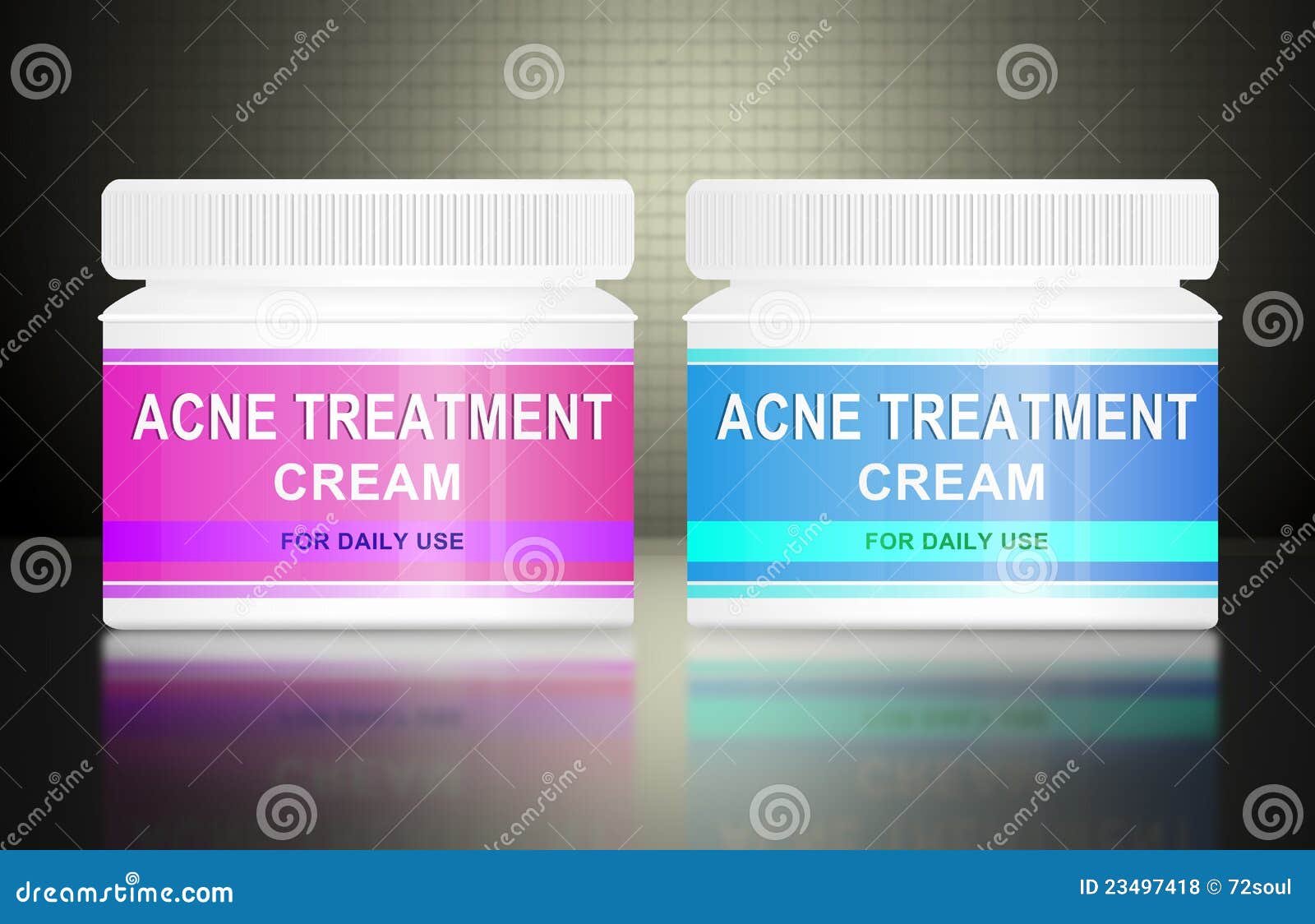 Acne Cream. Stock Photography | CartoonDealer.com #23497418