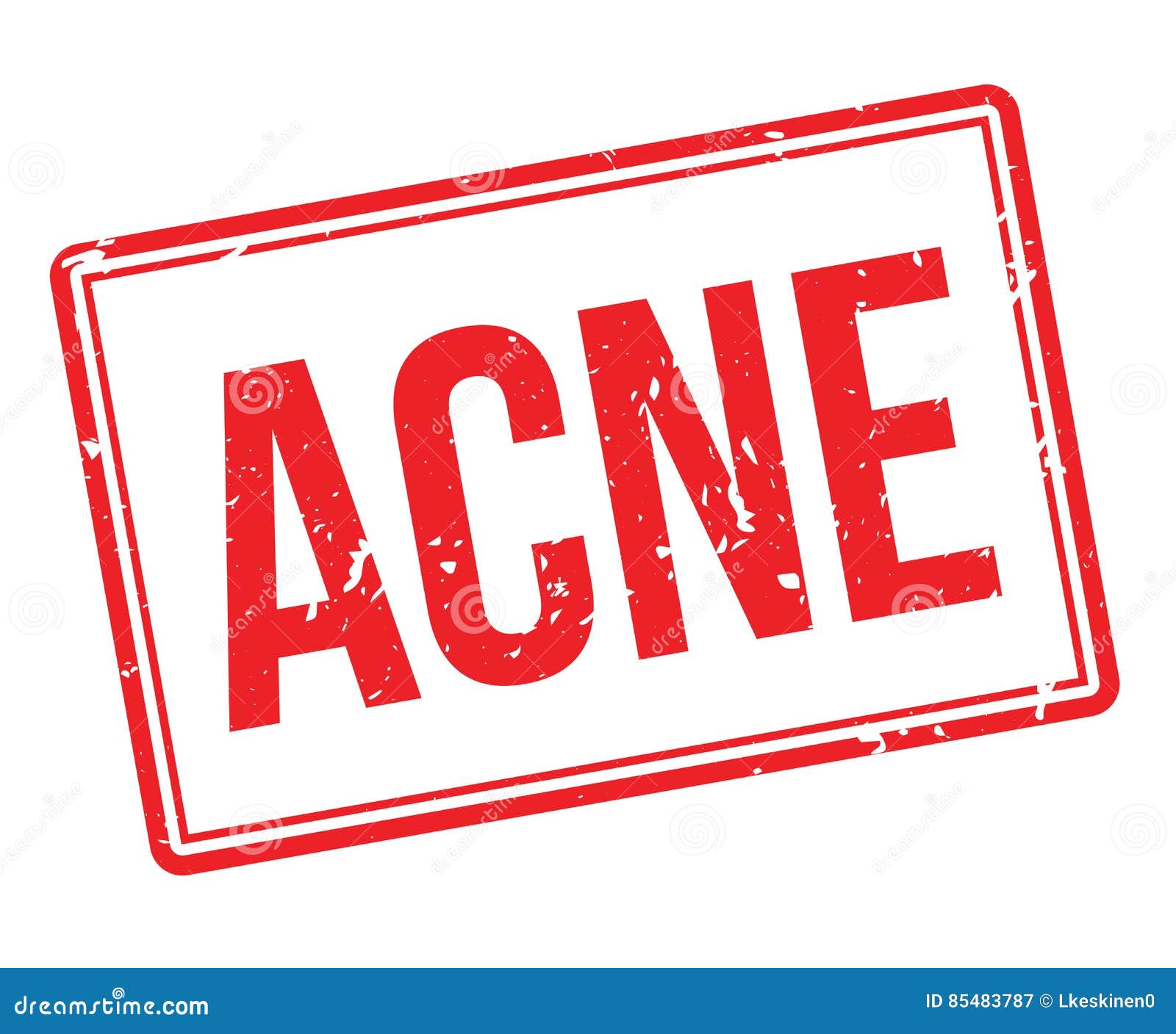 Acne rubber stamp stock vector. Illustration of portrait - 85483787