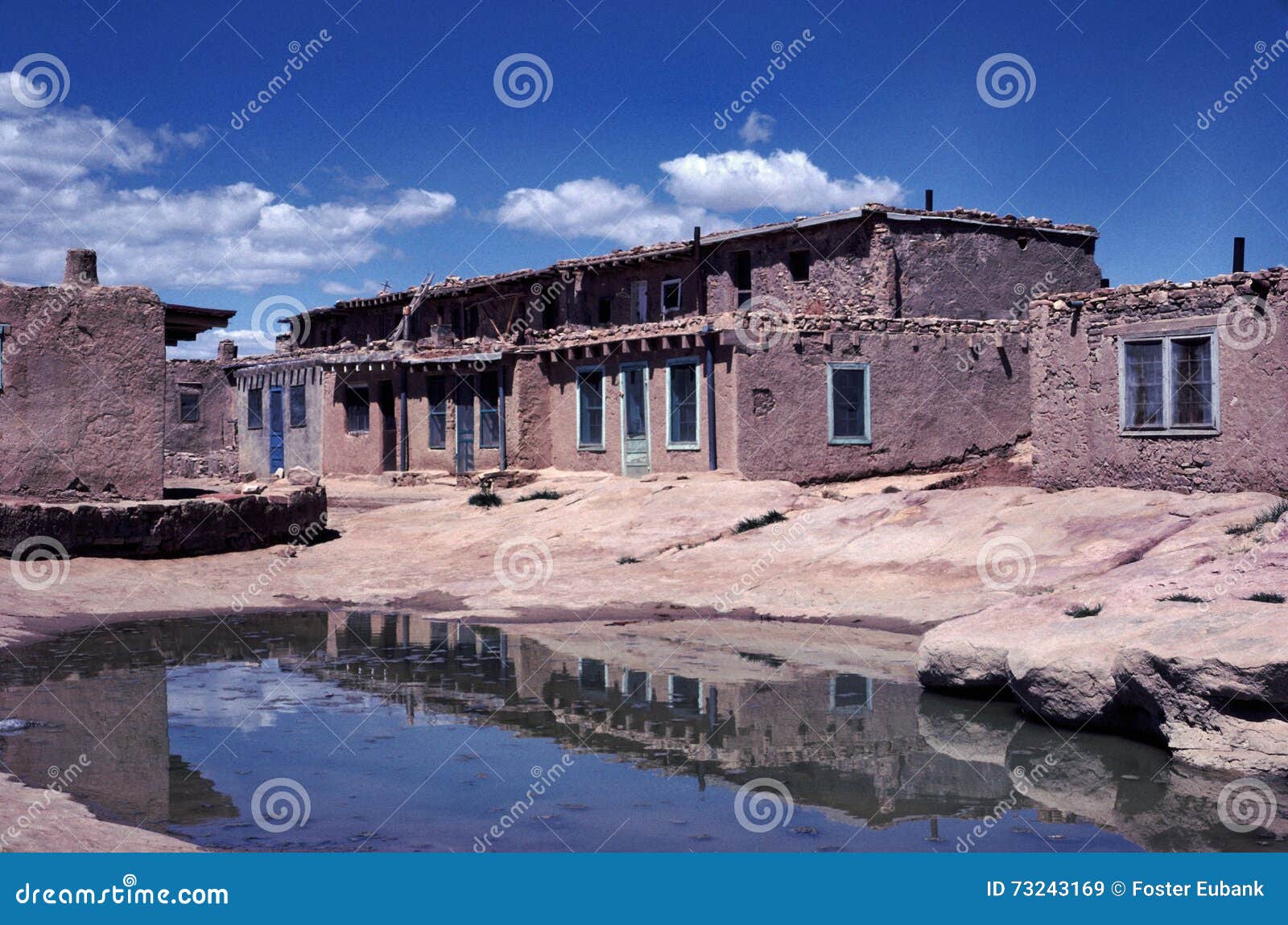 Acoma-Pueblo stockbild. Bild von dorf, mexiko, bewohnt - 73243169