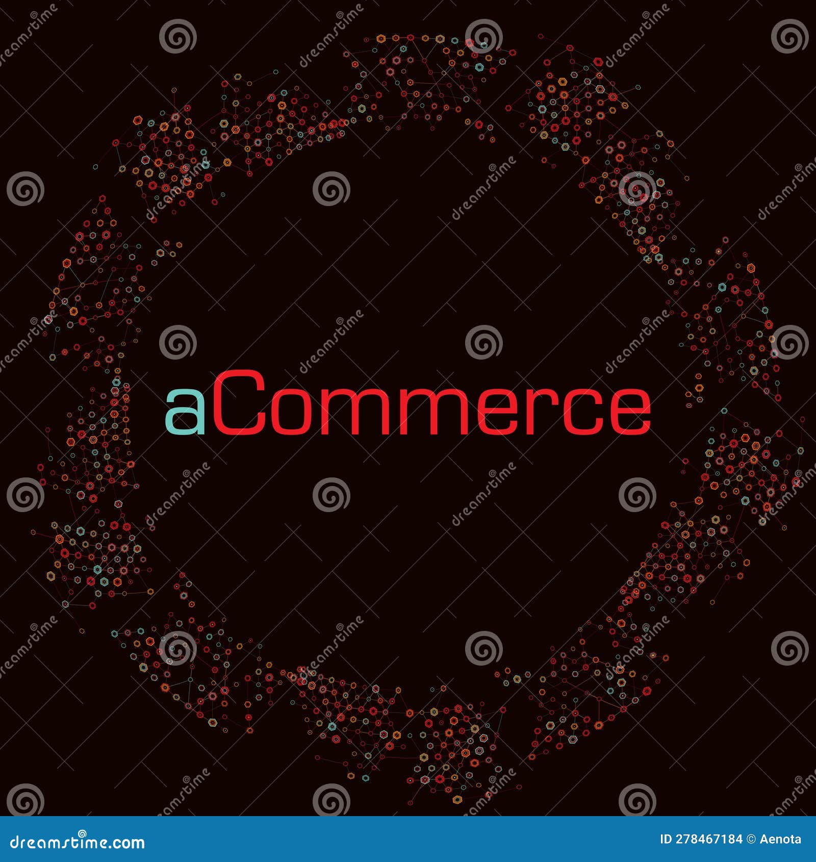 ACommercy Icon - Augmented Electronic Commercy Element Vector Graphic ...