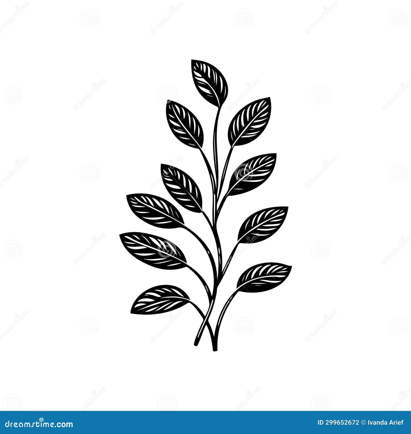Aconite Icon Hand Draw Black Plant Logo Symbol Perfect Stock Vector ...