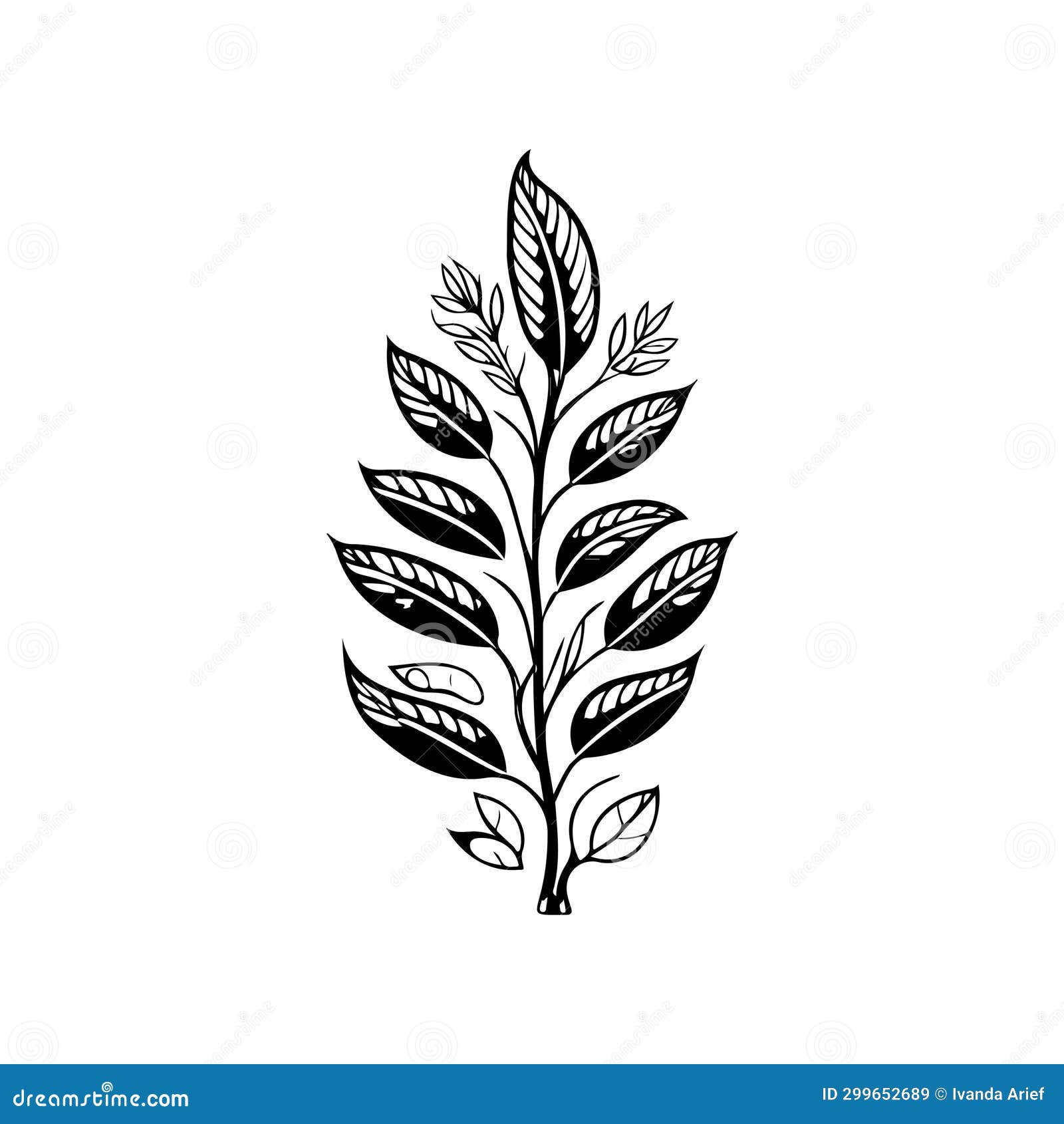 Aconite Icon Hand Draw Black Plant Logo Symbol Perfect Stock Vector ...