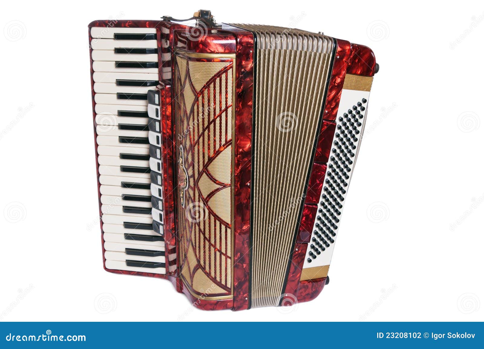 Acordeão foto de stock. Imagem de instrumento, renascimento - 23208102