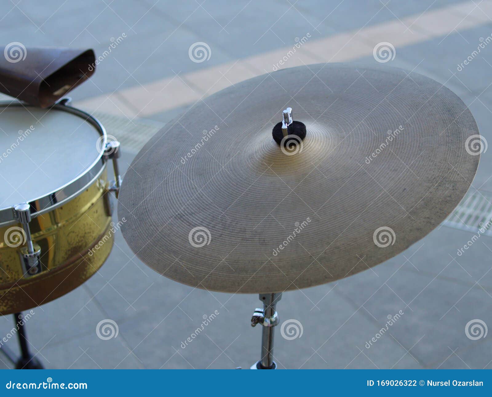 Acoustic Drum Sets stock photo. Image of instrument - 169026322