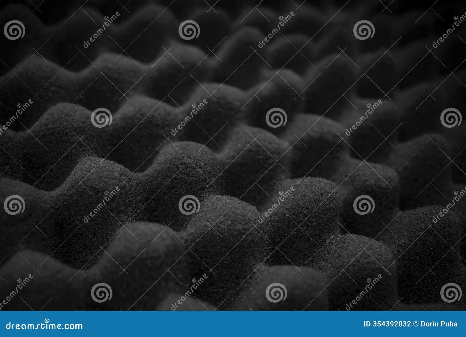 Acoustic Foam Structure, Soft Focus Close Up, Abstract Backdrop Stock ...