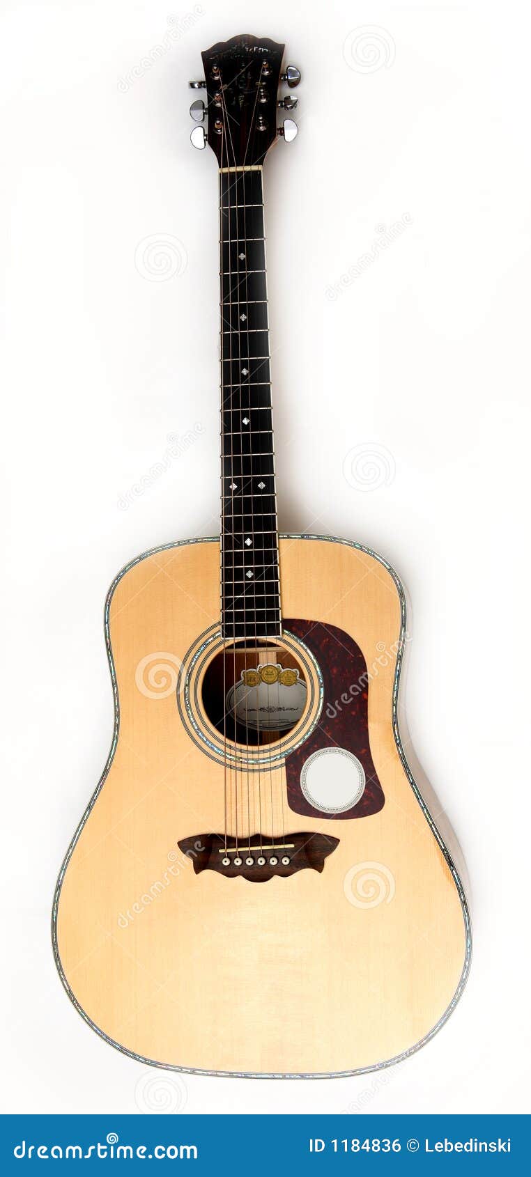 Acoustic guitar stock photo. Image of instrument, stringed - 1184836