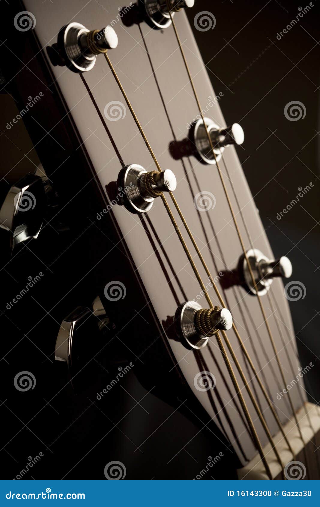 Acoustic Guitar stock photo. Image of musician, macro - 16143300
