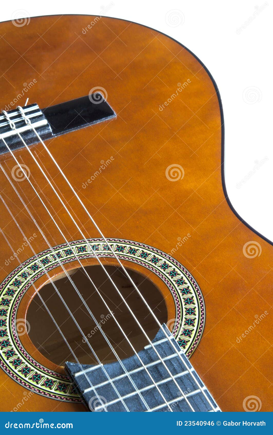 Acoustic guitar close up stock photo. Image of acoustic - 23540946