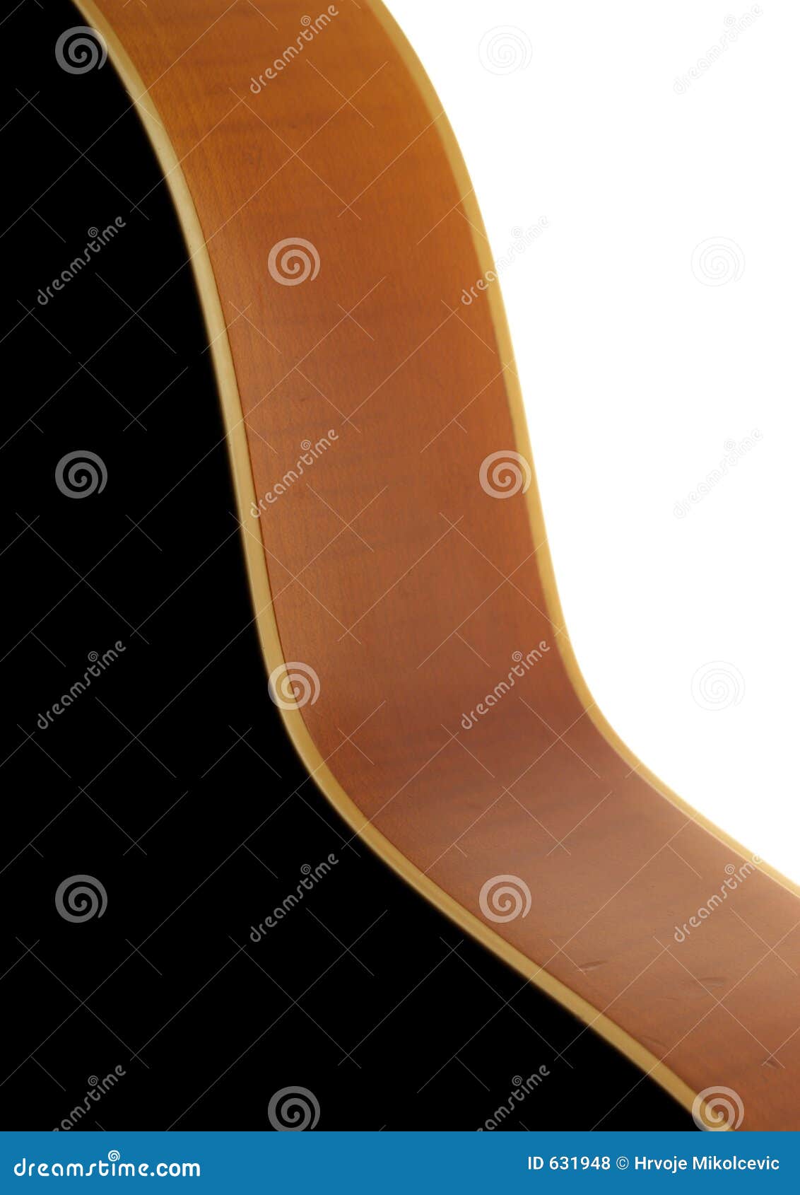 Acoustic guitar curves stock photo. Image of parallel, line - 631948