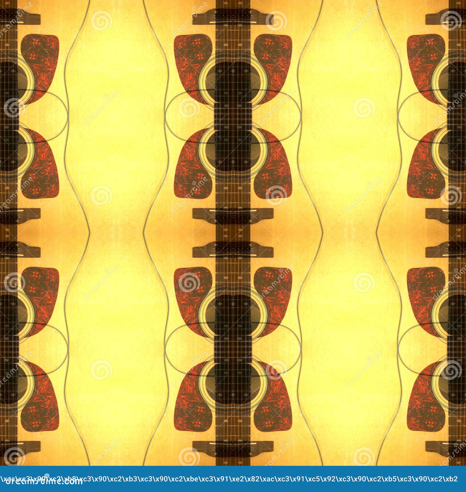 Acoustic guitar pattern stock image. Image of musical - 164627835