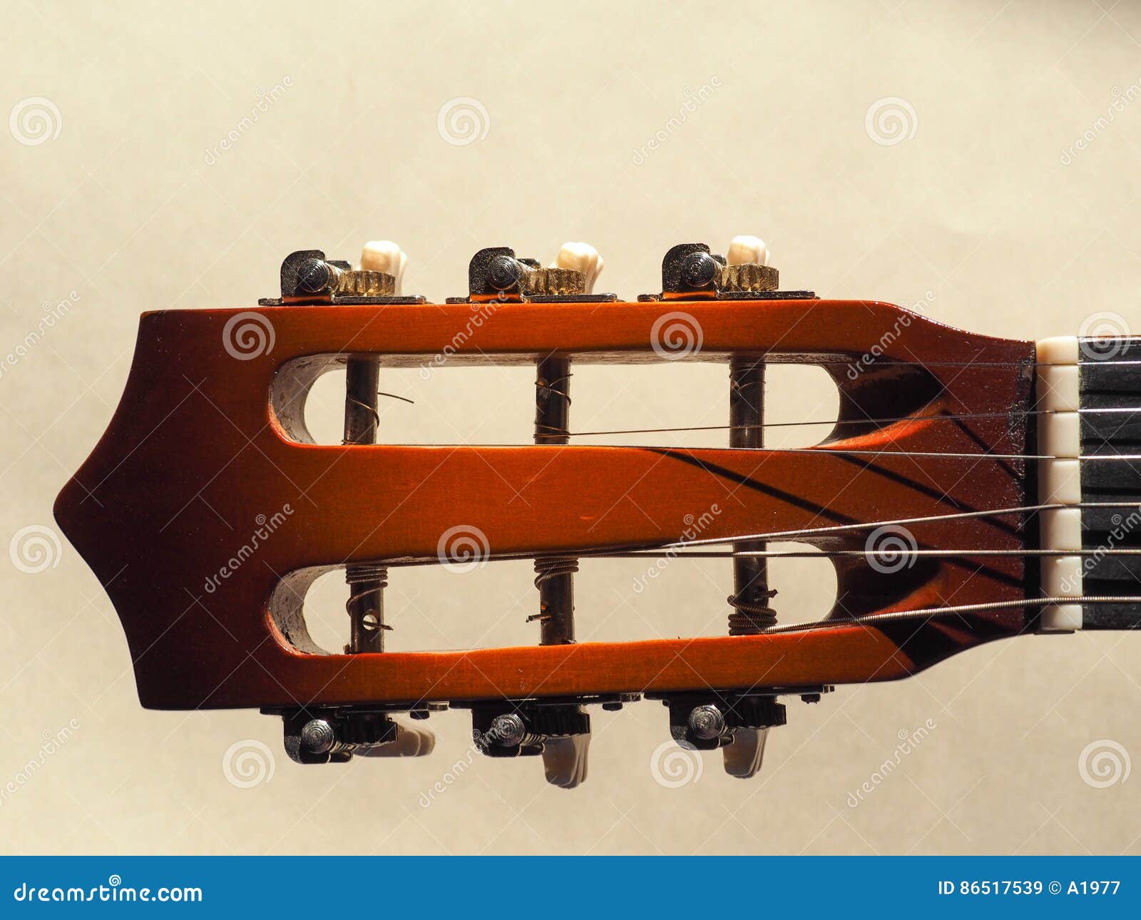 Acoustic Guitar Stringed Instrument Stock Image - Image of head ...