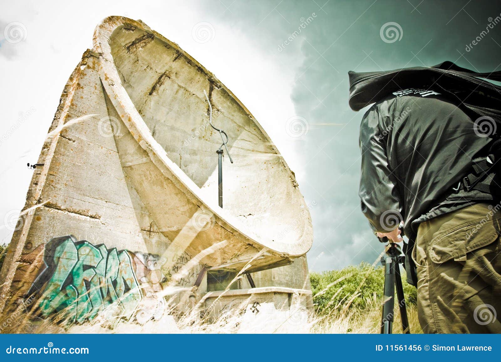 Acoustic Radar. Radar Hazard Detection. Blue Sonar Waves. Sensor Effect ...