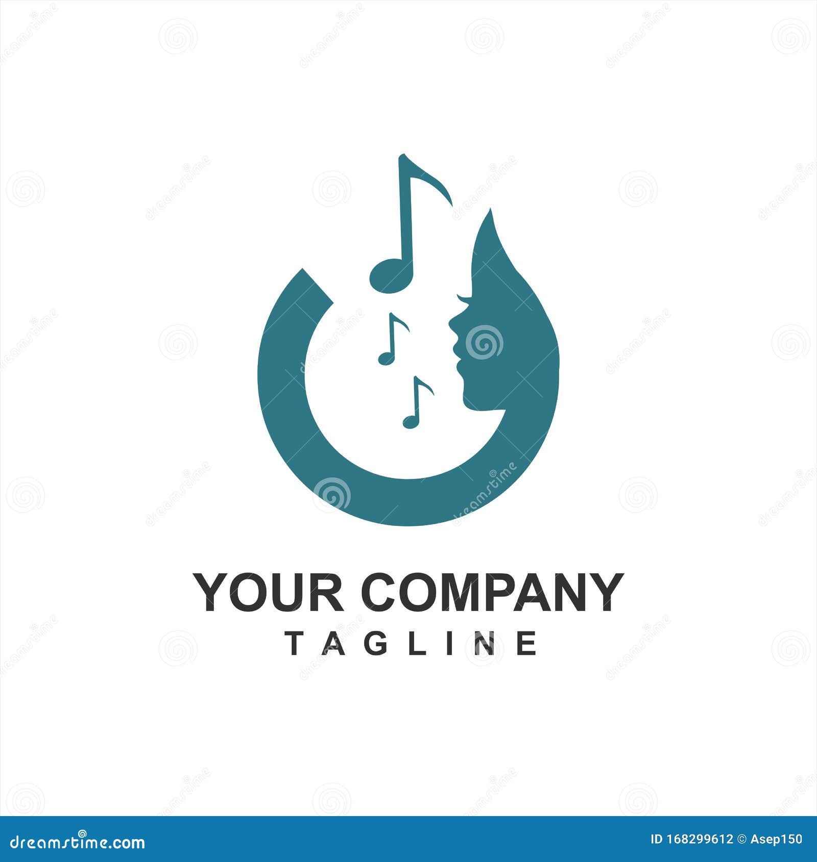 Acoustic Music Logo and Icon Stock Vector - Illustration of artistic ...