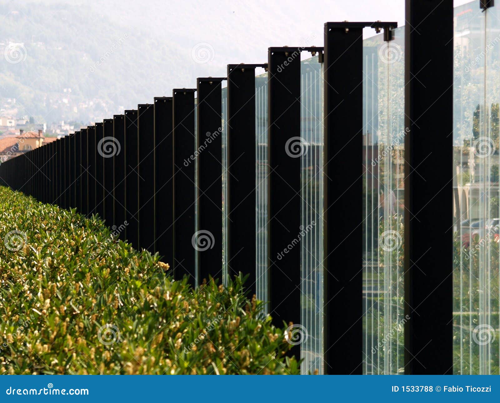 Acoustic Protection in Glass Stock Photo - Image of noise, pollution ...