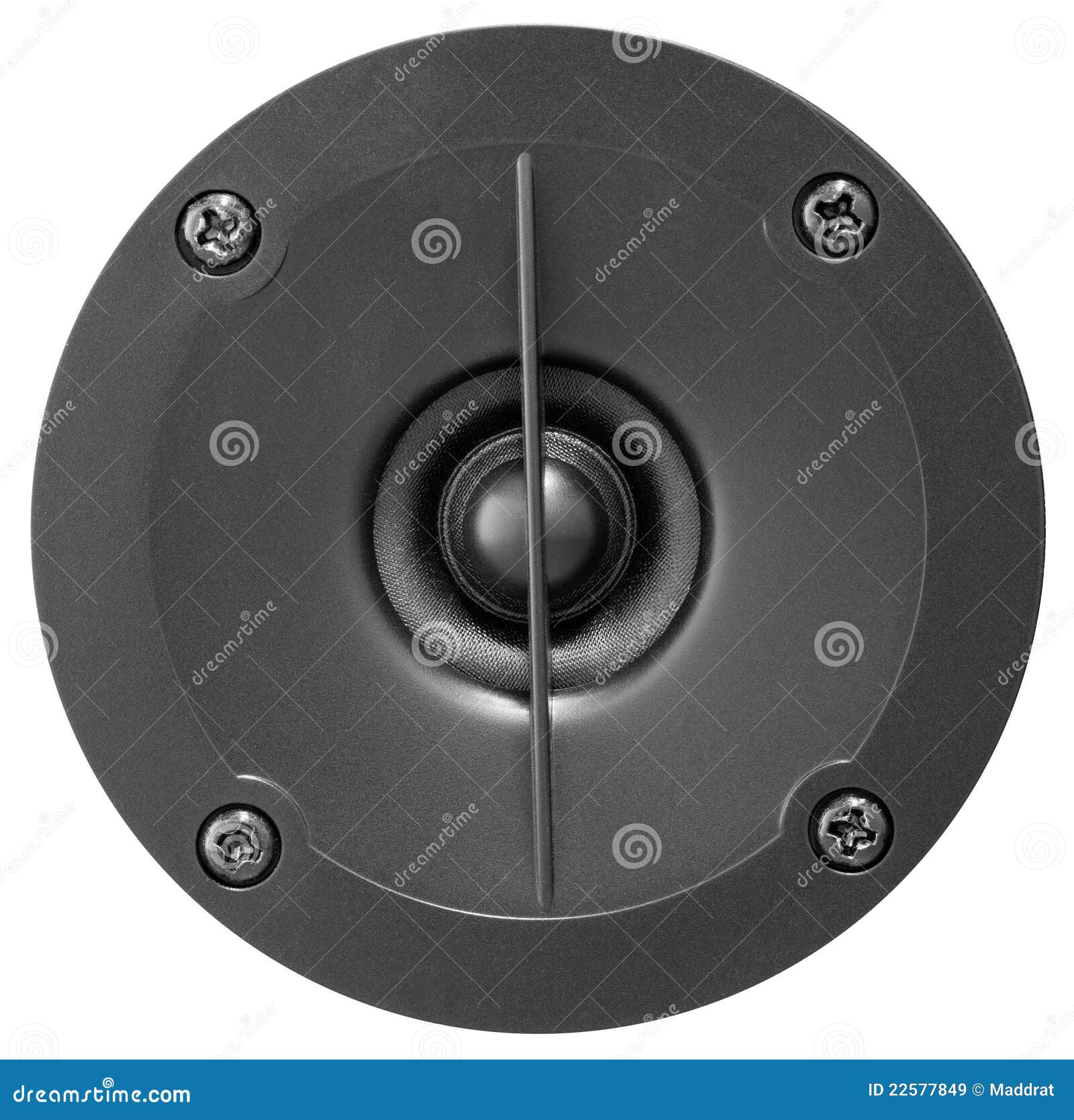 Acoustic speaker isolated stock image. Image of technology - 22577849