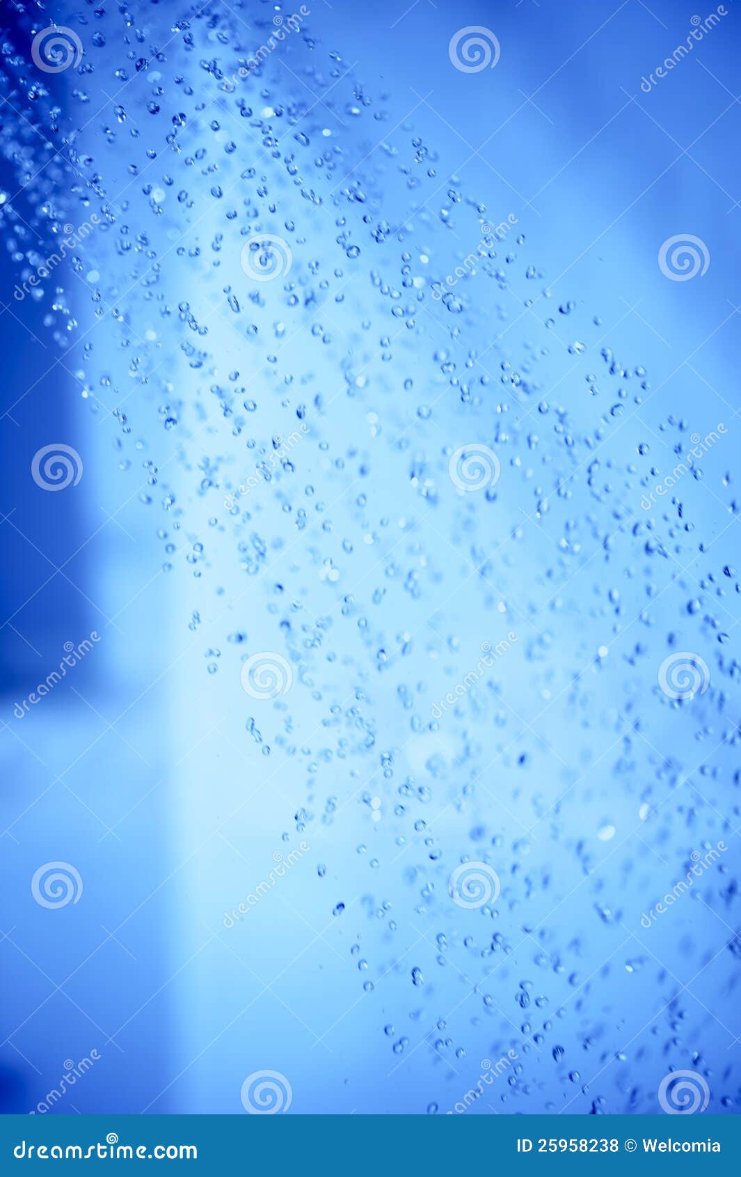 Acqua dell'acquazzone fotografia stock. Immagine di liquidi - 25958238