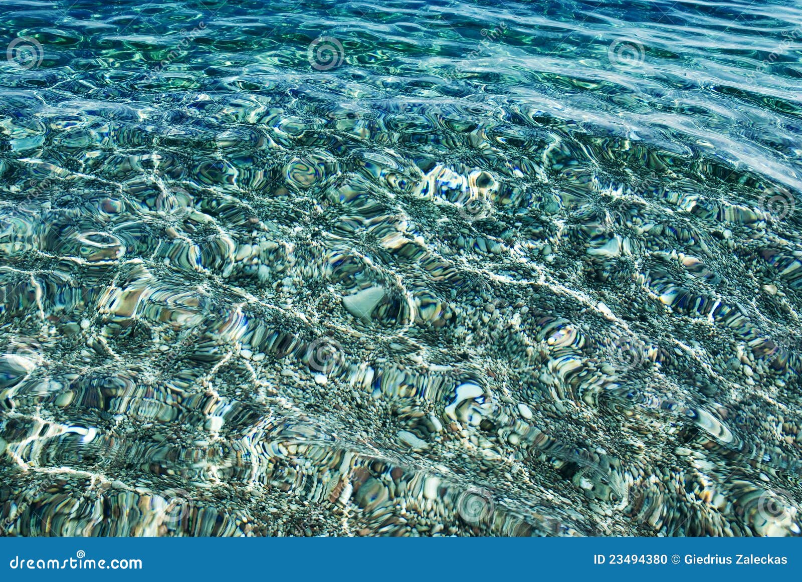 Acqua Di Mare Libera, Pura E Trasparente Fotografia Stock - Immagine di ...