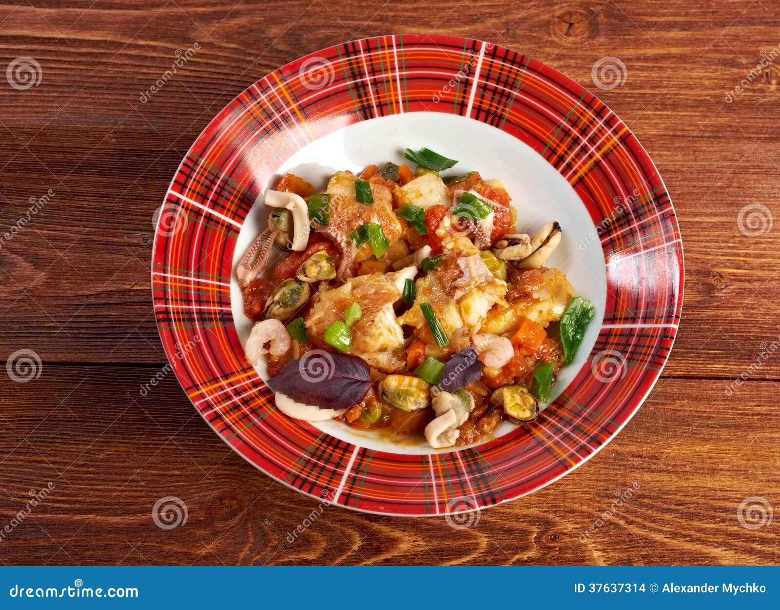 Acqua Pazza with perch stock photo. Image of food, fish - 37637314