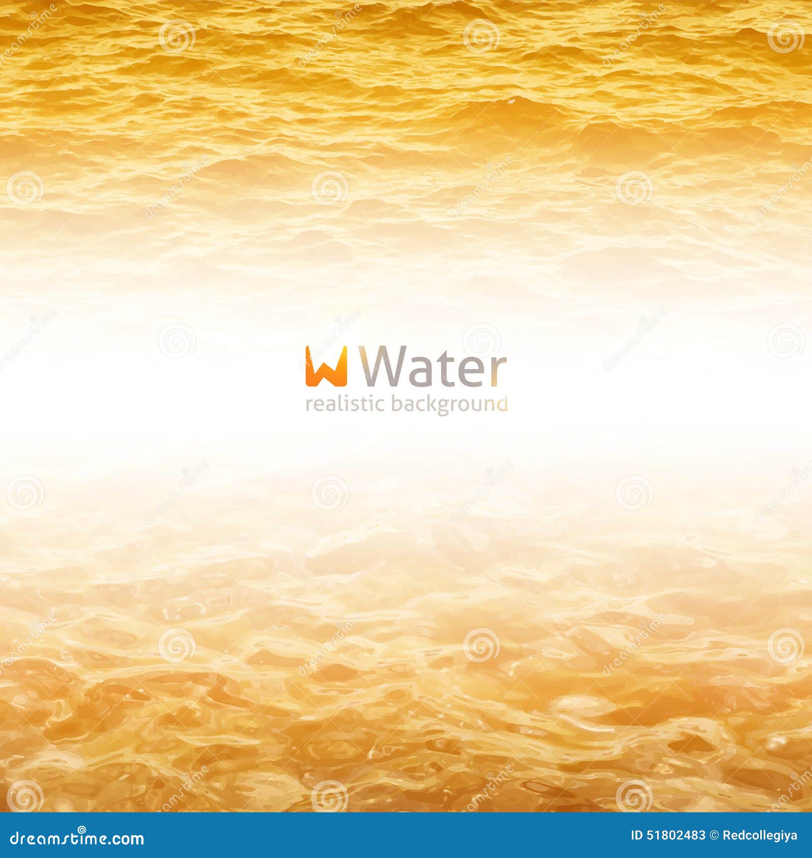 Acqua realistica illustrazione vettoriale. Illustrazione di reale ...