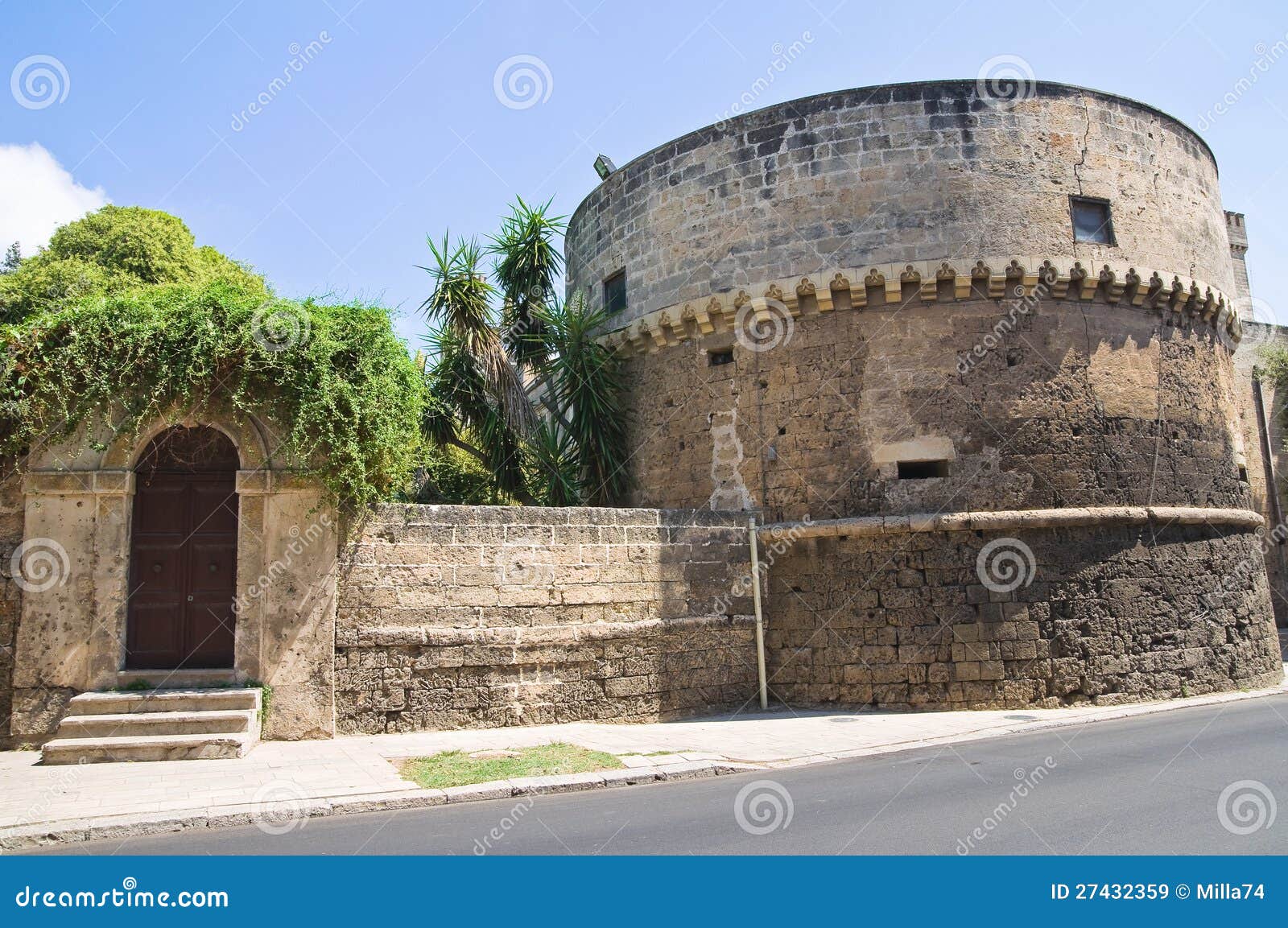 Acquaviva Castle. Nardo. Puglia. Italy Stock Image - Image of historic ...