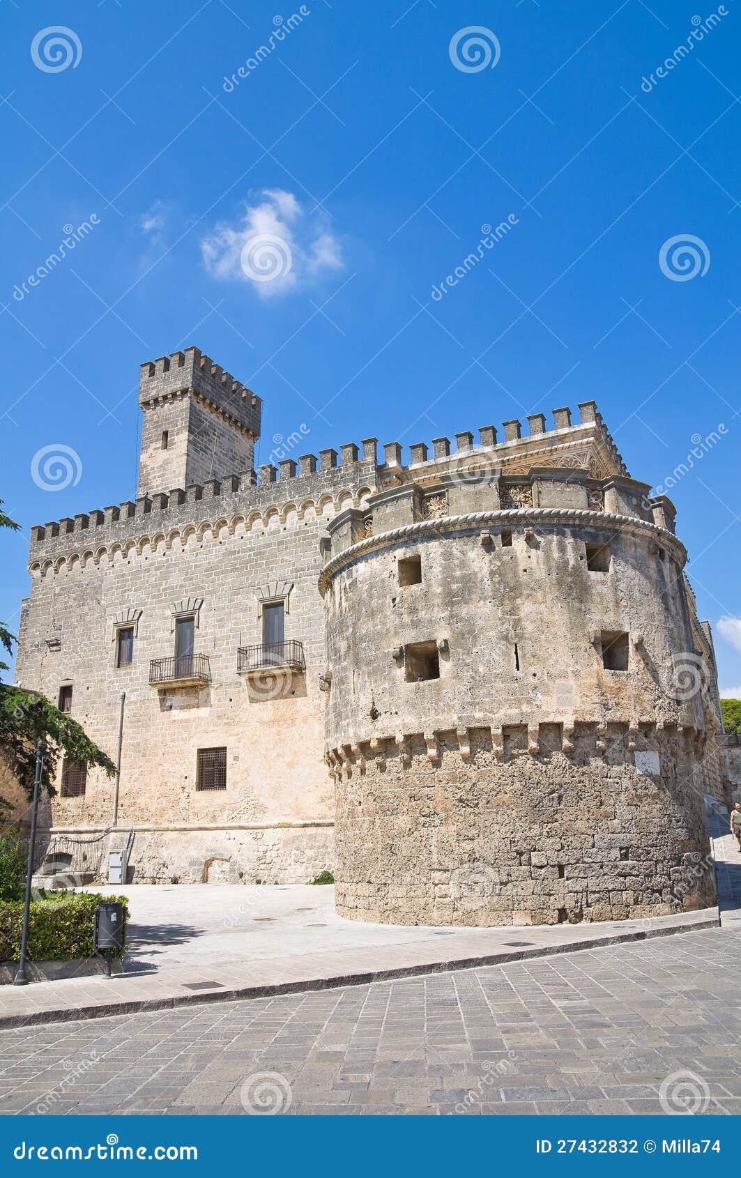 Acquaviva Castle. Nardo. Puglia. Italy Stock Photo - Image of ...