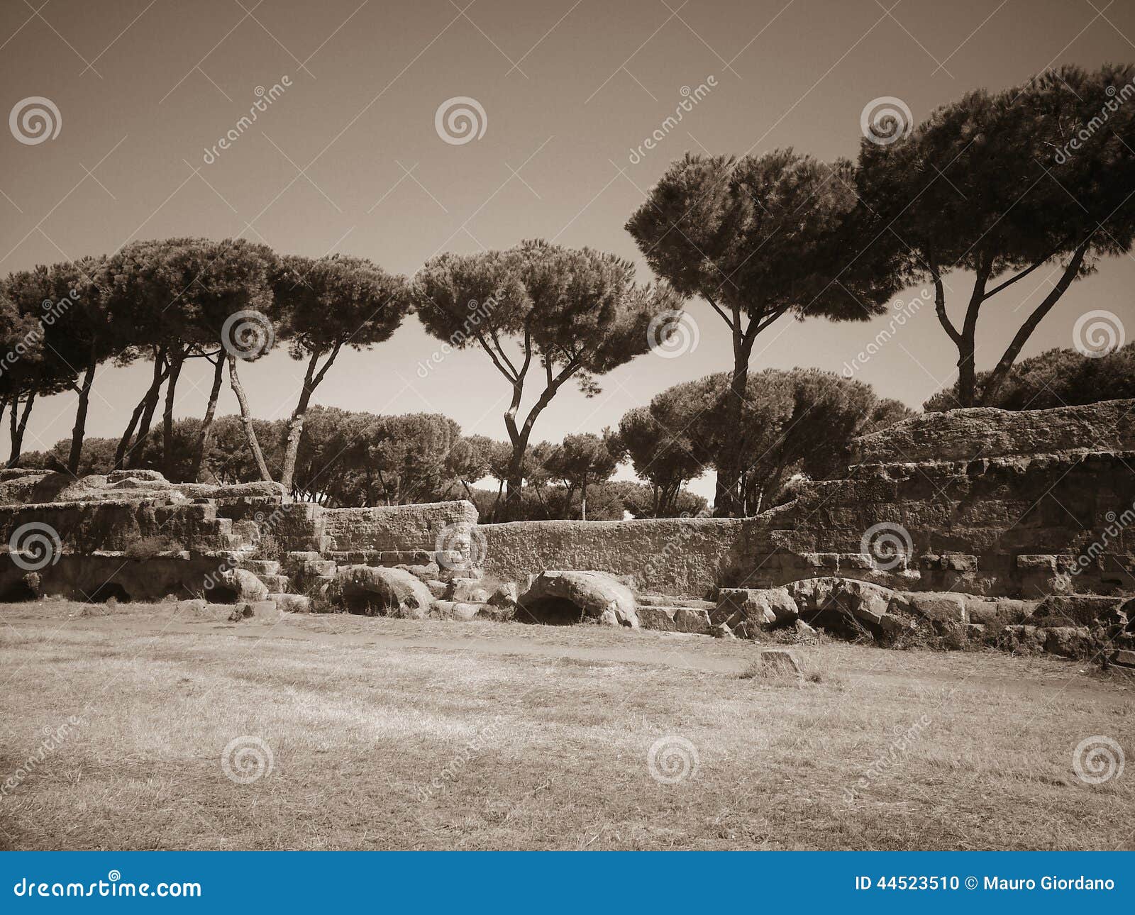 Acquedotto Appio Claudio, Roma Italia Foto de archivo - Imagen de ...