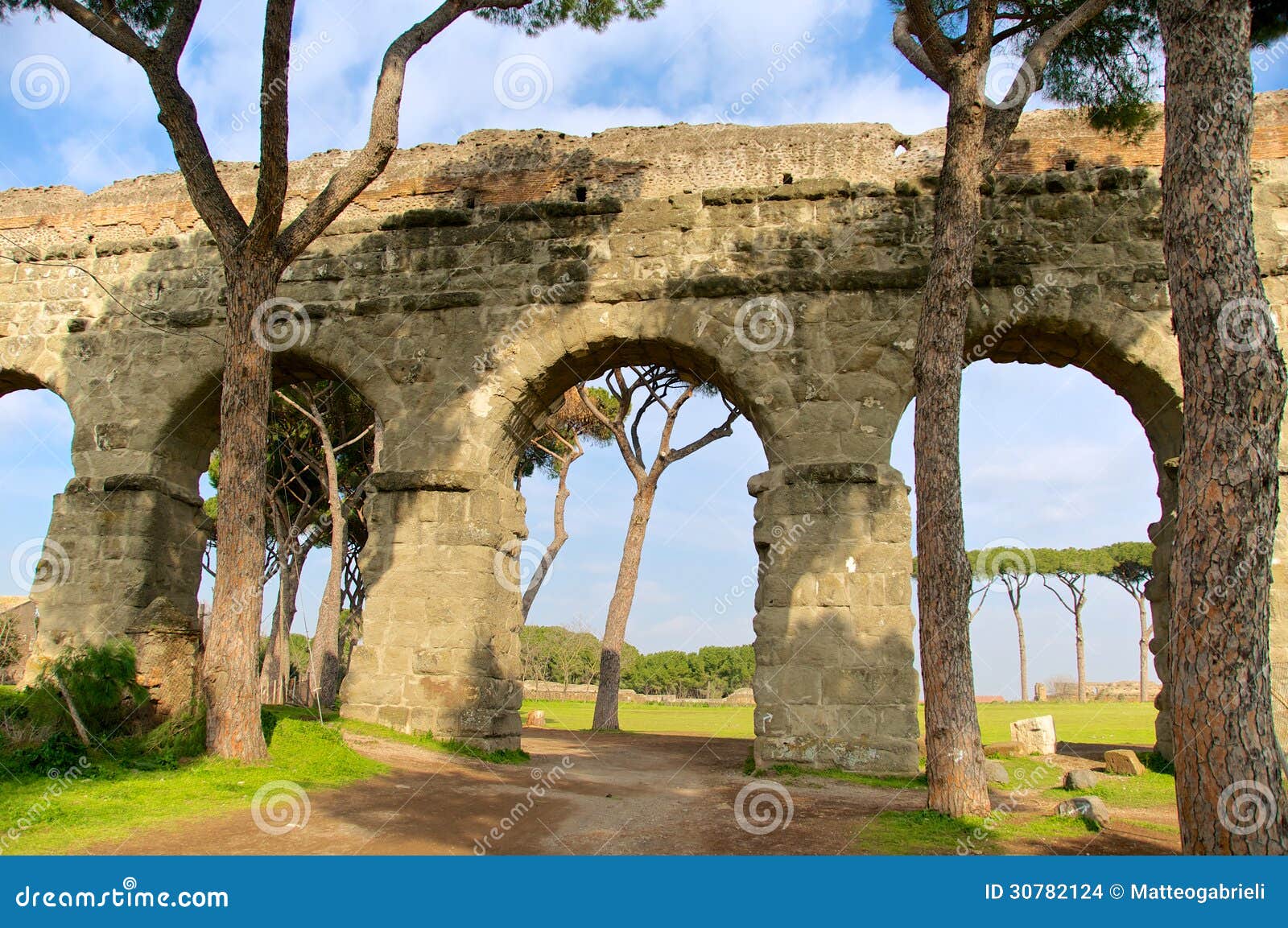 Acquedotto Appio Claudio, Rome, Italy Stock Photo - Image of claudio ...