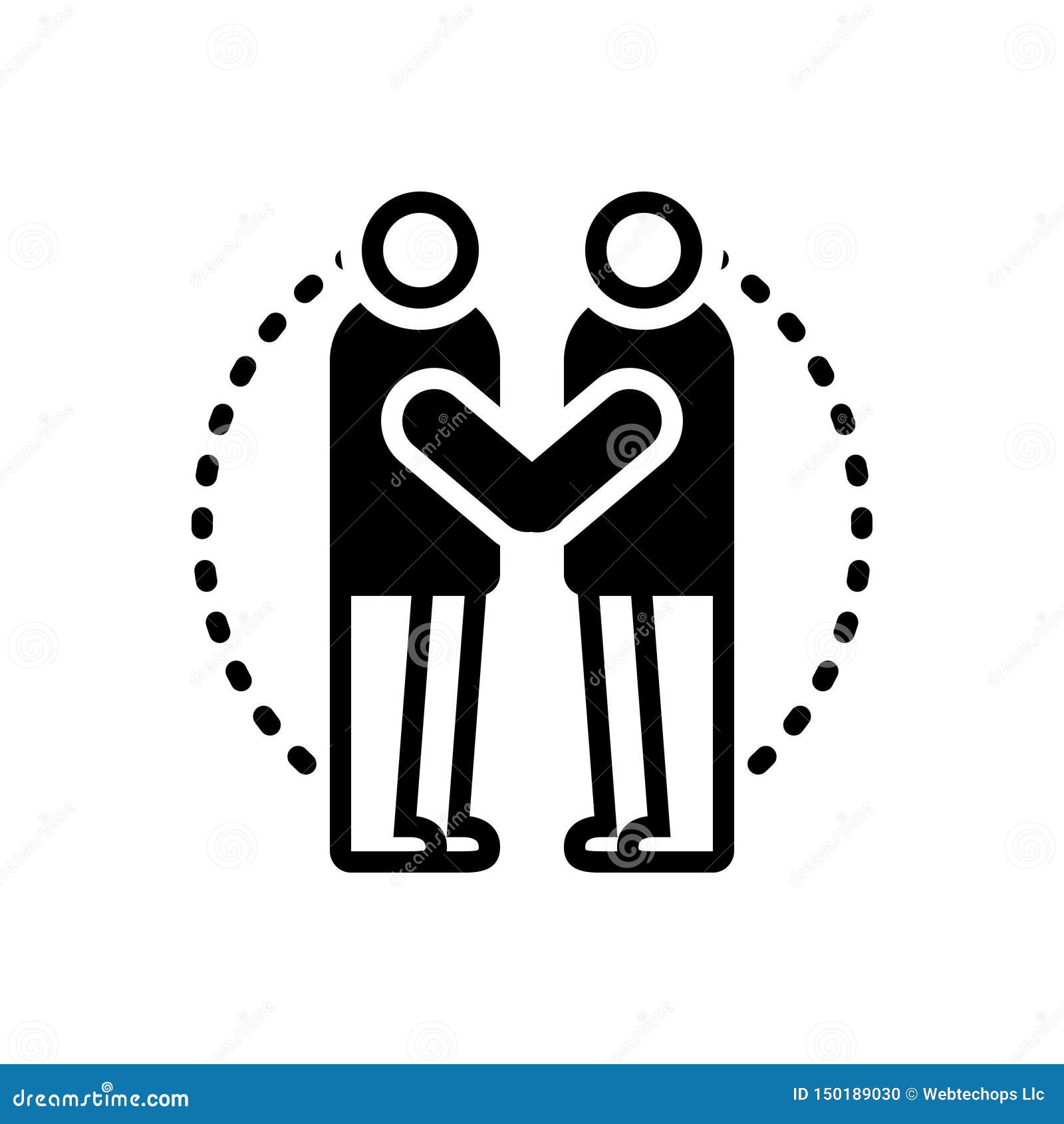 Icon Of Acceptance And Rejection. Tick And Cross Symbol In Square Frame ...