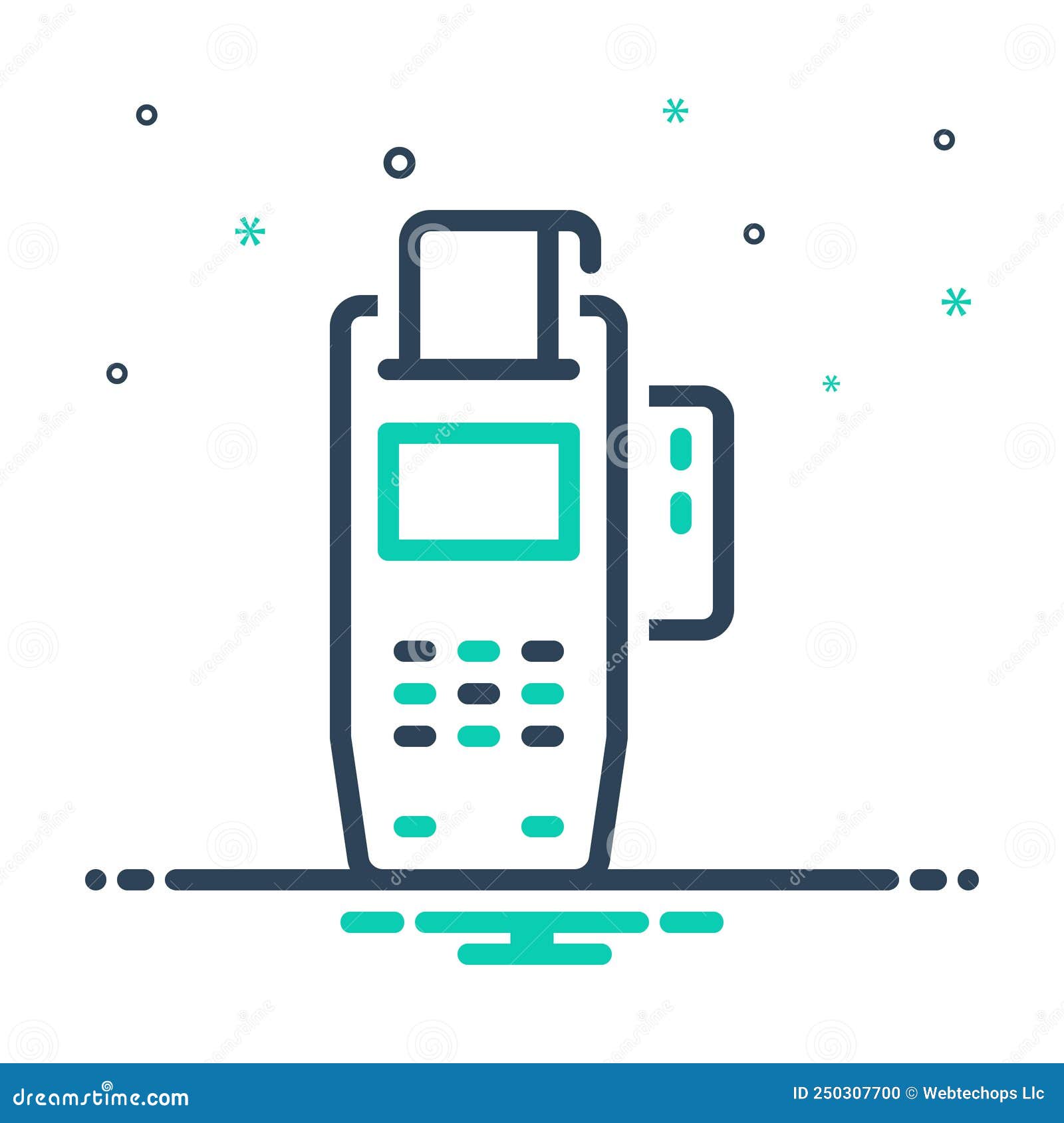 Mix Icon for Acquire, Receive and Get Stock Illustration - Illustration ...