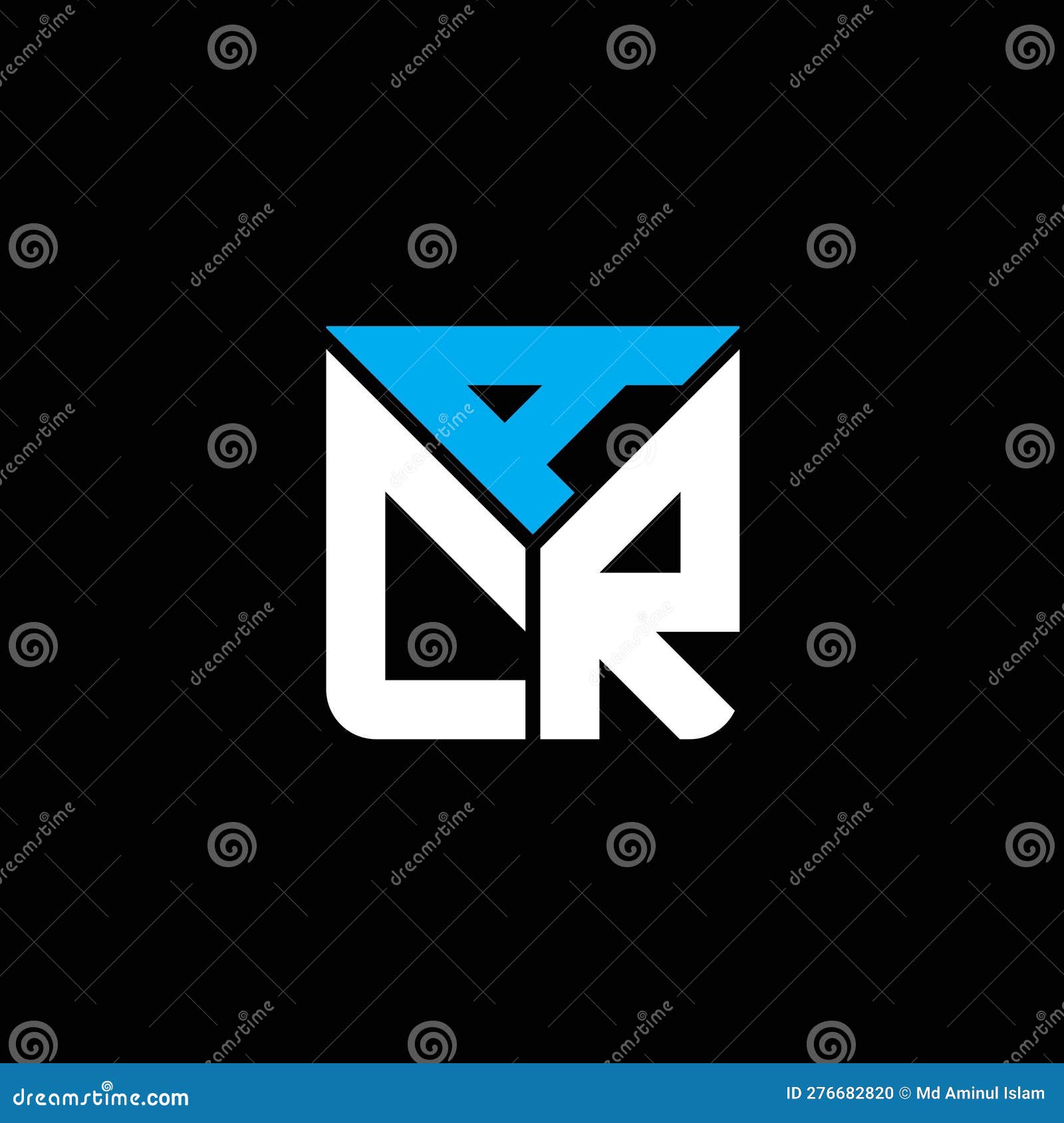 ACR Letter Logo Creative Design with Vector Graphic Stock Vector ...