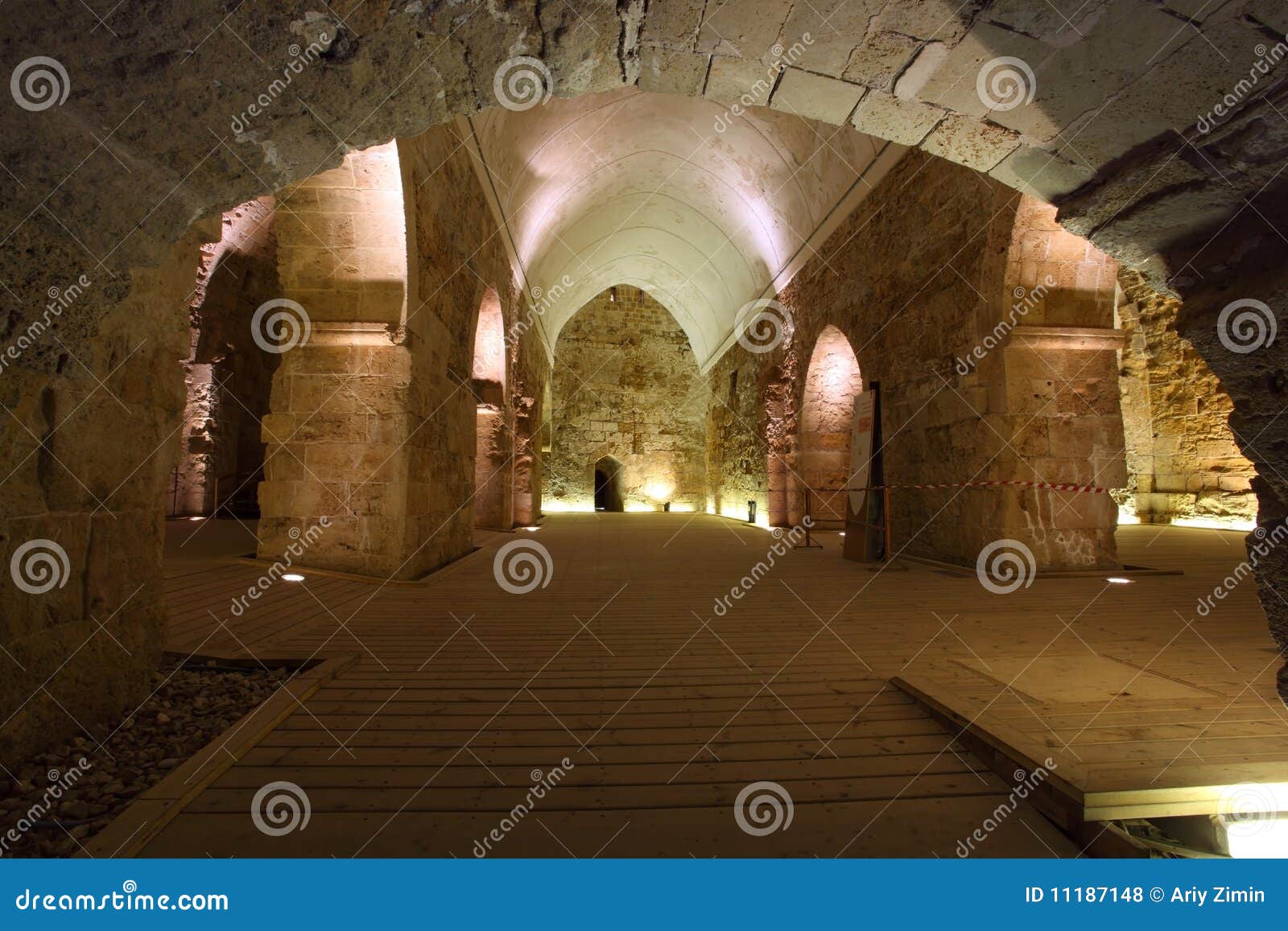 Acre Knight Templar Castle, Stock Photo - Image of crusader, catholic ...
