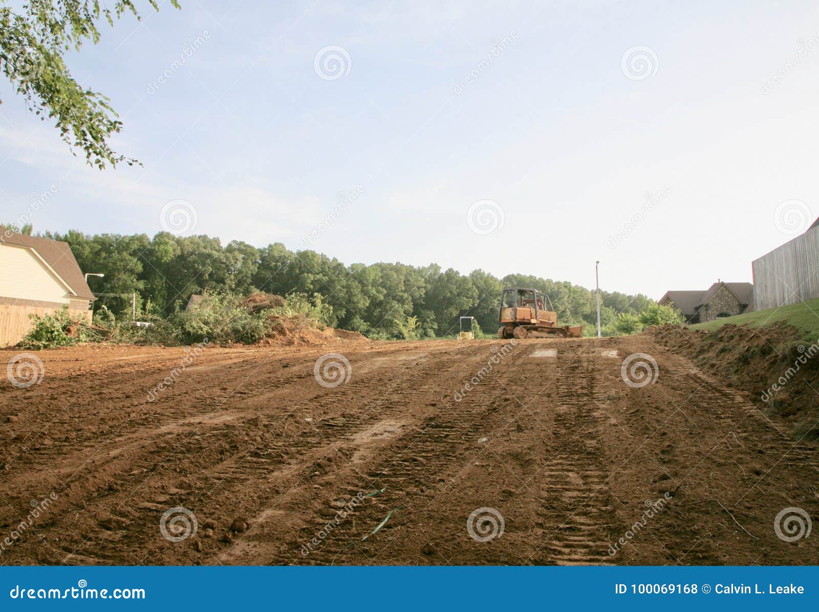 Acre Land Grading stock photo. Image of land, structure - 100069168