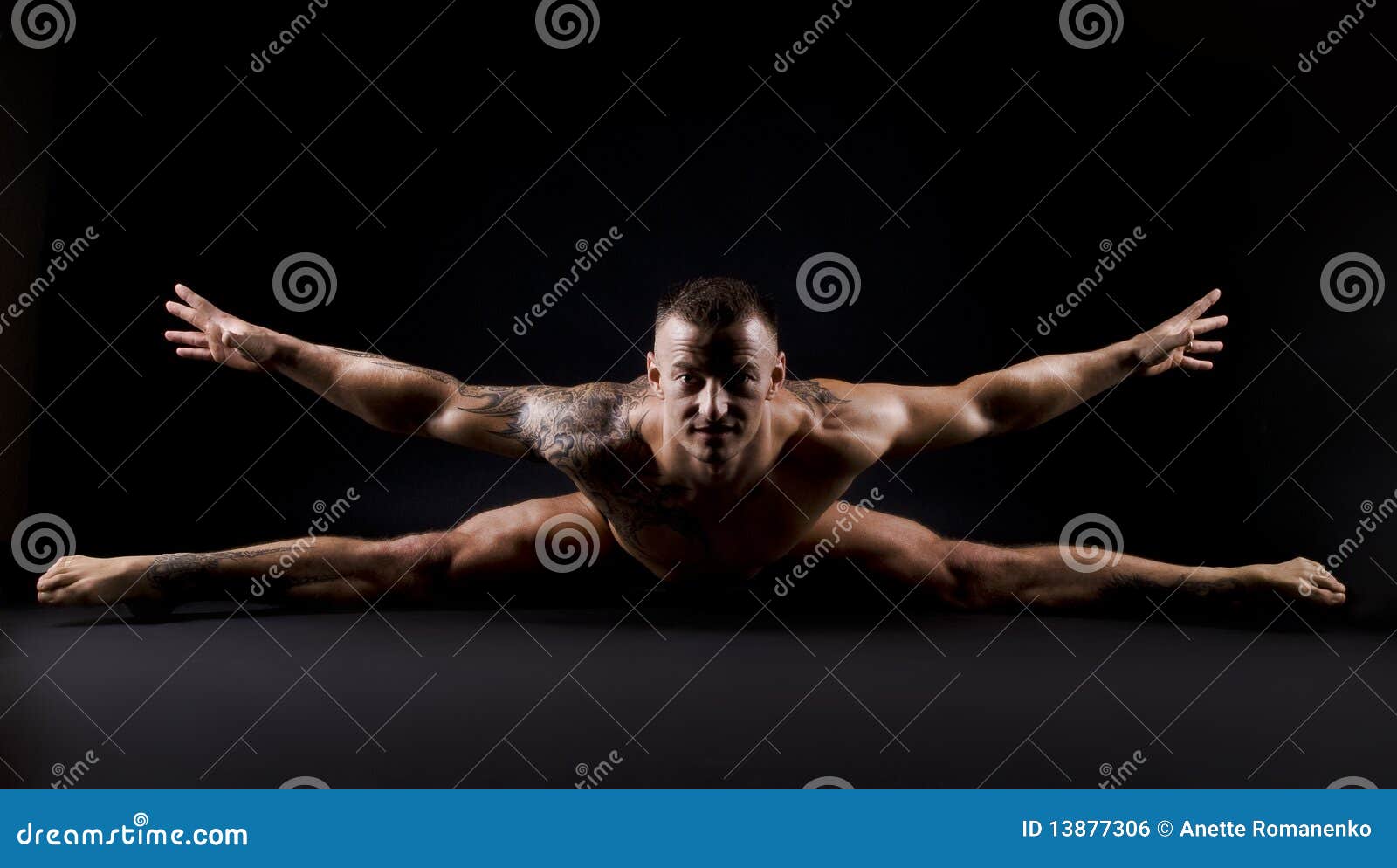 Acrobat. stock photo. Image of fitness, athletic, aerobics - 13877306
