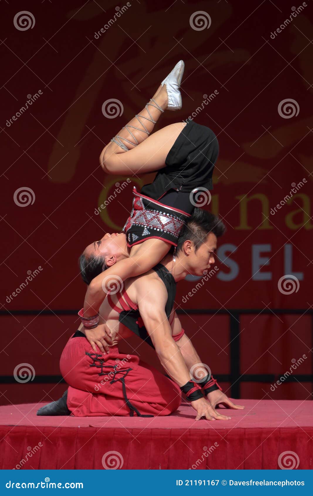 Acrobat of the Chinese State Circus. Editorial Photography - Image of ...