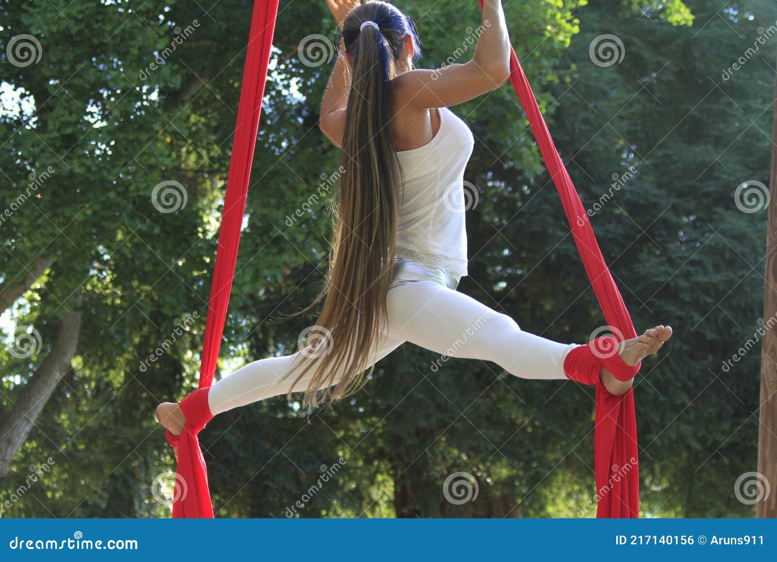 Acrobat Doing Moves in a Park Stock Photo - Image of italian, acrobat ...