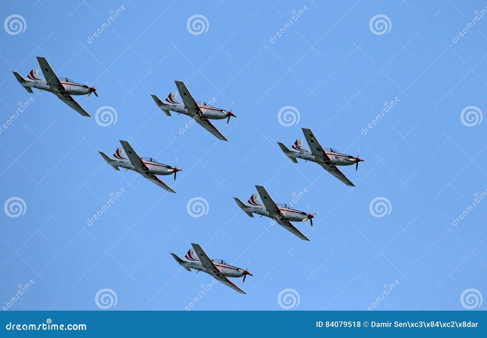 Acrobatic Aerial Aircraft Group Stock Photo - Image of acrobatic ...