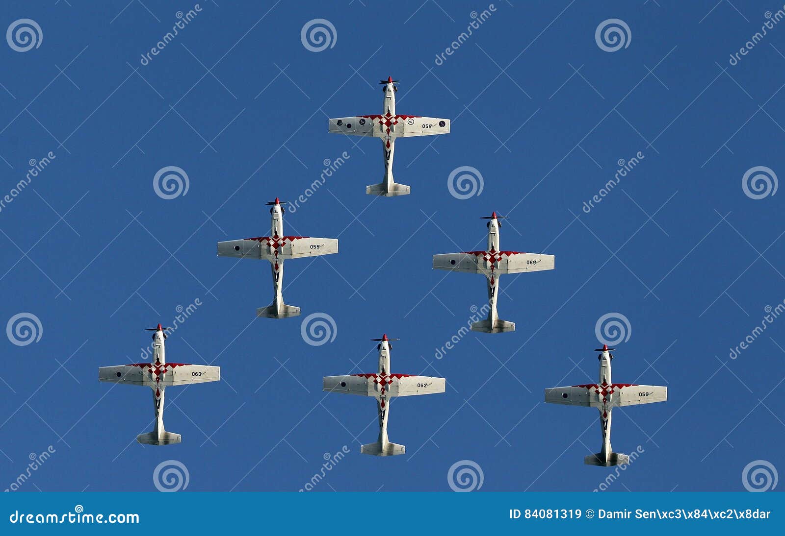 Acrobatic Aerial Aircraft Group Stock Image - Image of plane, acrobatic ...