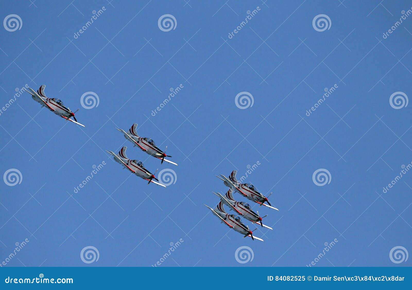 Acrobatic Aerial Aircraft Group Stock Image - Image of aircraft ...
