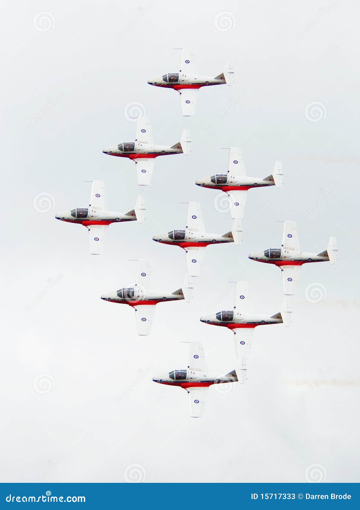 Acrobatic Airplane Formation Editorial Stock Photo - Image of shape ...