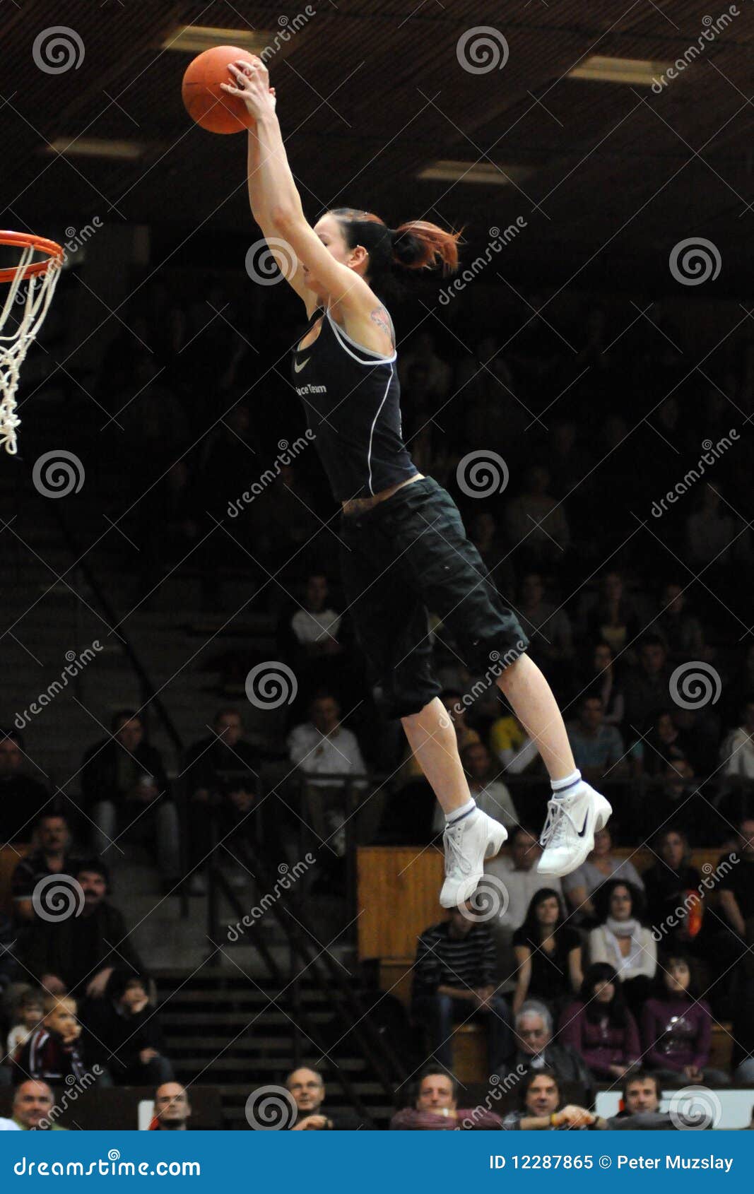 Acrobatic basketball show editorial image. Image of activity - 12287865