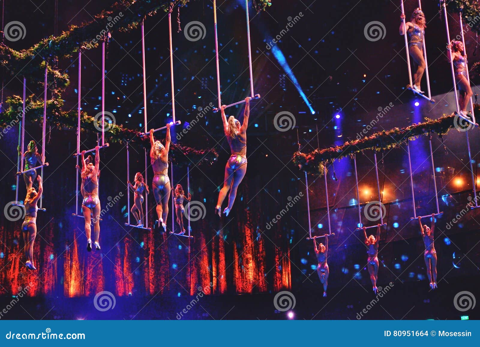 Acrobatic Stage Performance Editorial Stock Image - Image of hong ...